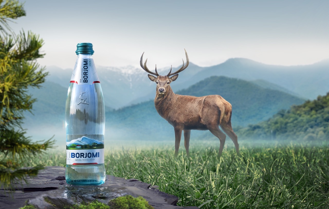 "Live water, Georgian Legend" mineral water "Borjomi" is starting a new, large-scale campaign